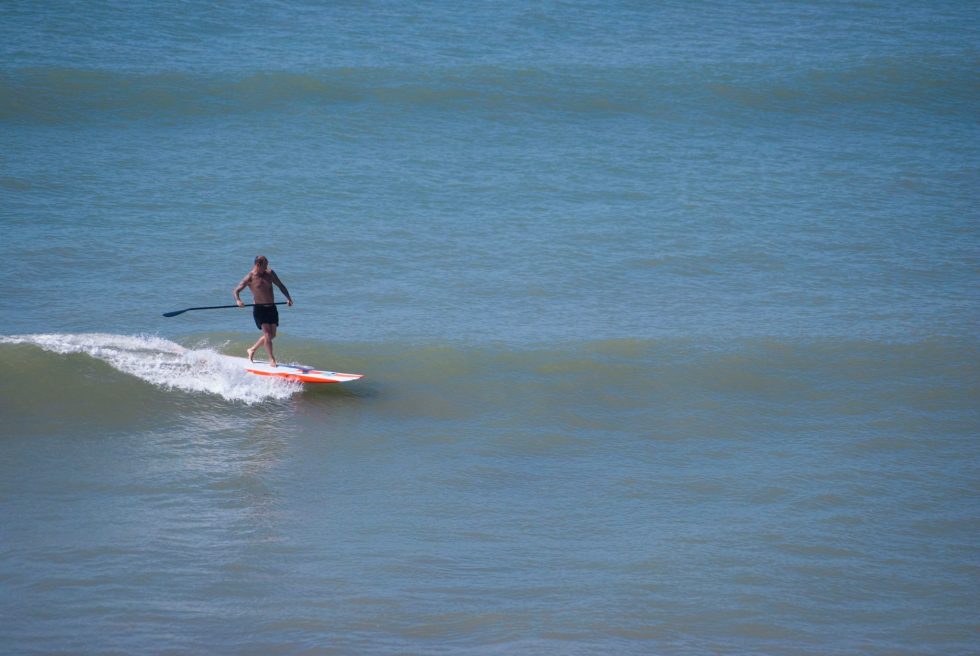SUP longboard surfing with Freshwater Bay Paddleboard Co’s Classic ...