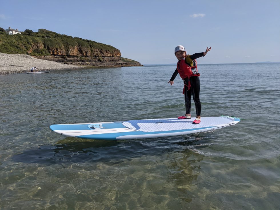 Family SUP, with Freshwater Bay Paddleboard Co.’s Classic 9’11 hard ...